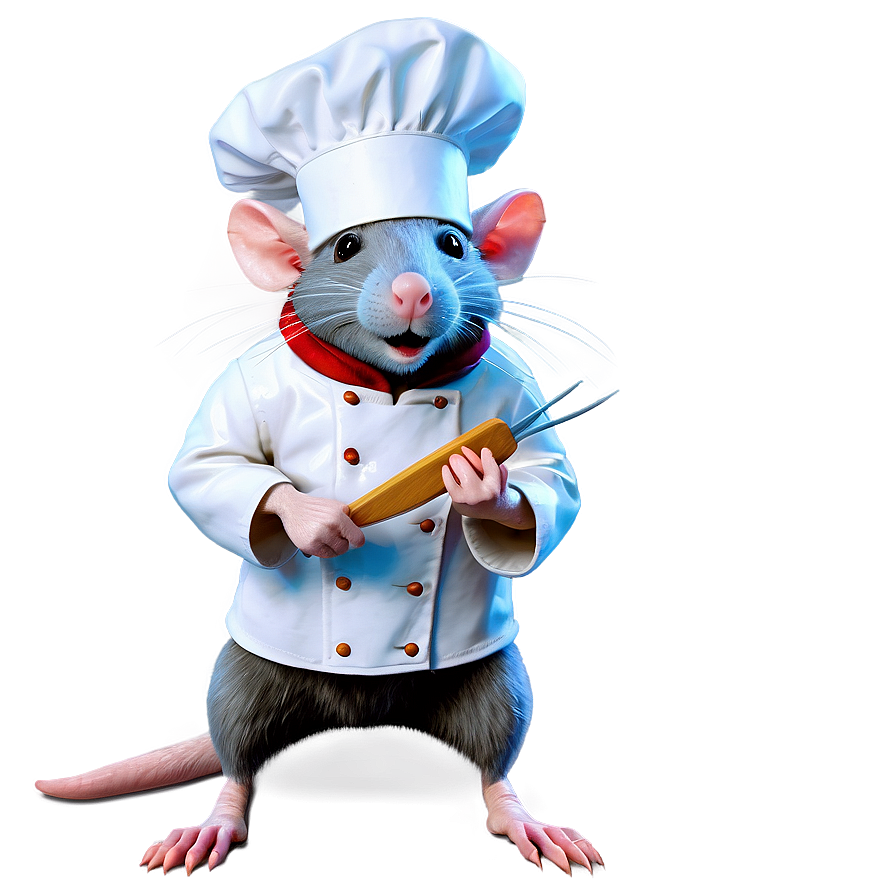 Download Rat Chef Cooking Png 55 | Wallpapers.com