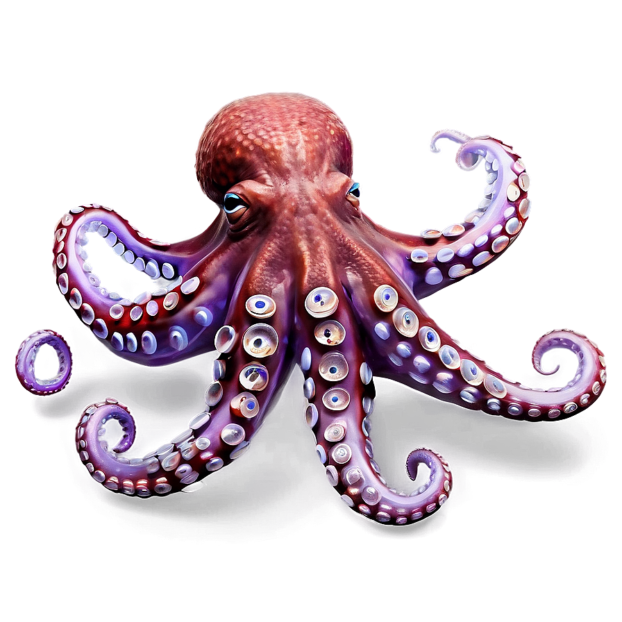 Download Realistic Octopus Art Png 05062024 | Wallpapers.com
