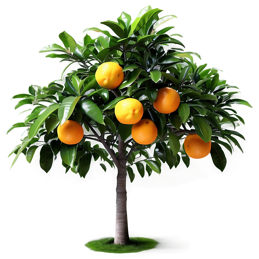 Download Realistic Orange Tree Png 89 | Wallpapers.com