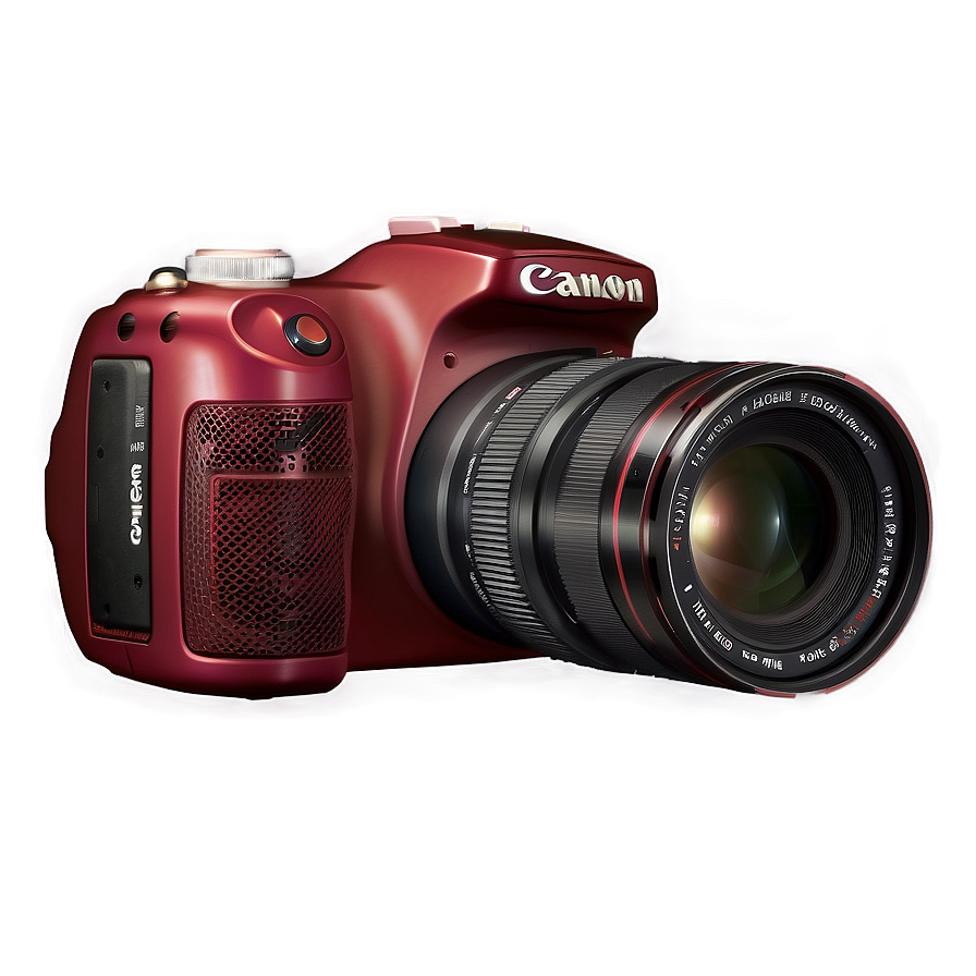 Download Red Canon Camera Png 06202024 | Wallpapers.com