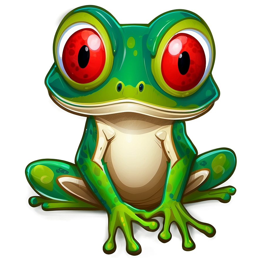 Download Red Eyed Tree Frog Clipart Png Kxl | Wallpapers.com