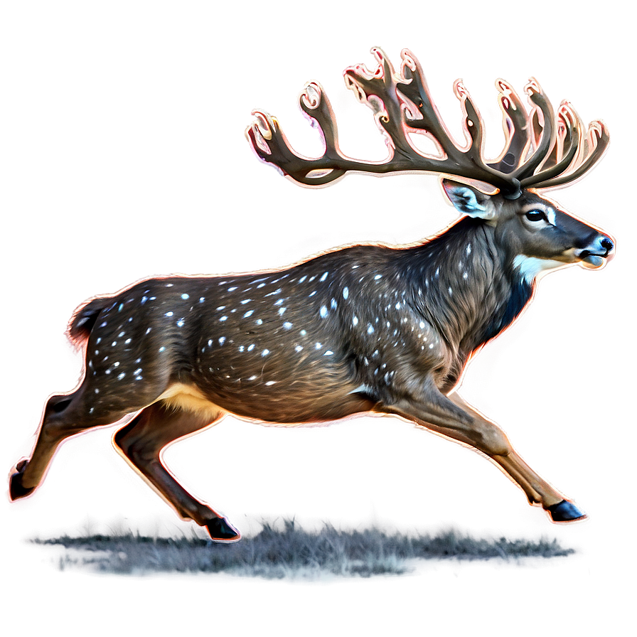 Download Running Deer Motion Png 43 | Wallpapers.com