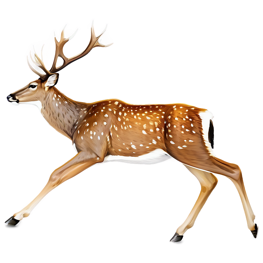 Download Running Deer Motion Png 61 | Wallpapers.com