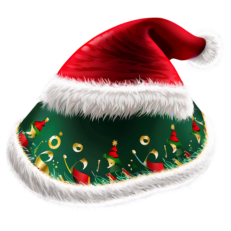 Download Santa Hat For Party Decorations Png Jdq | Wallpapers.com