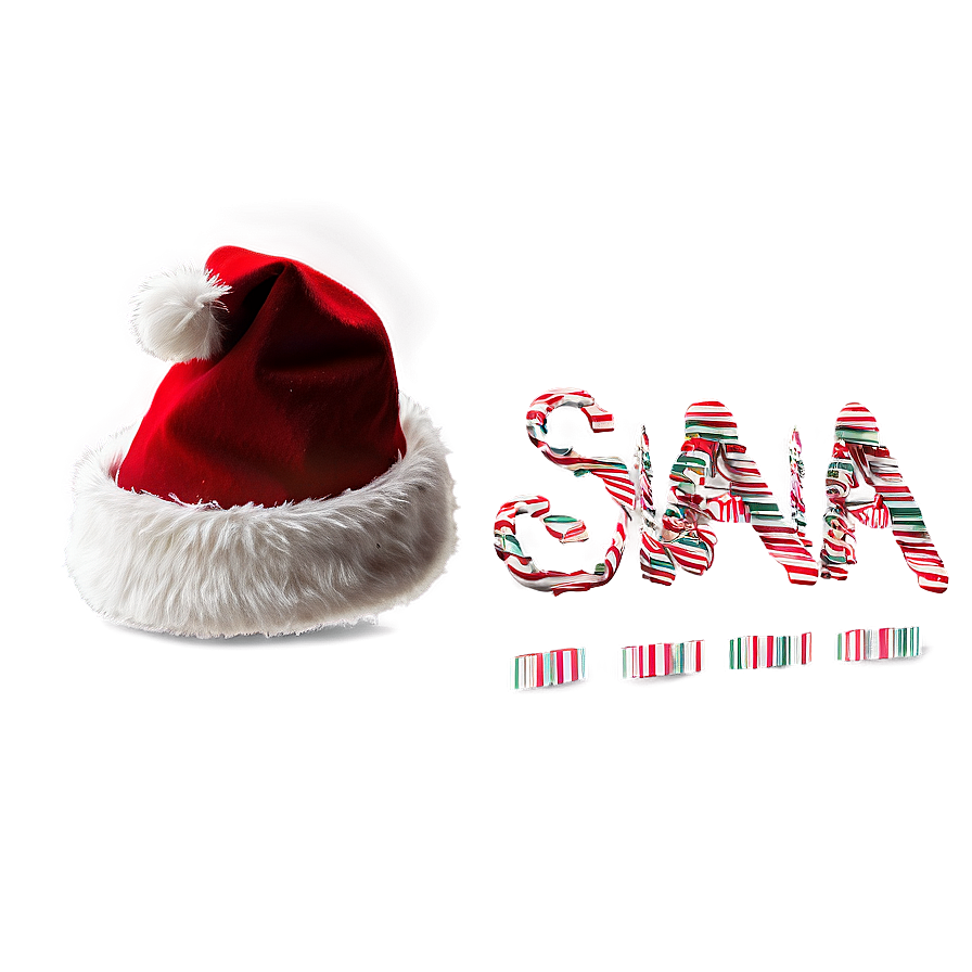 Download Santa Hat For Party Decorations Png Wcc68 | Wallpapers.com