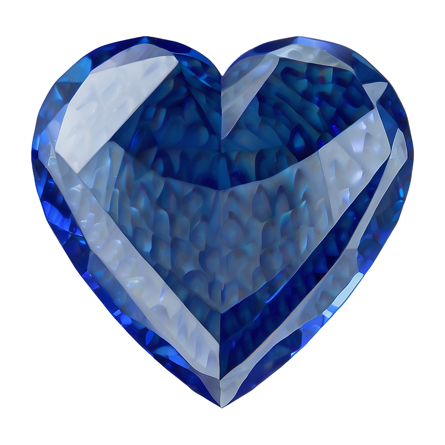 Download Sapphire Blue Heart Emoji Png 46 | Wallpapers.com