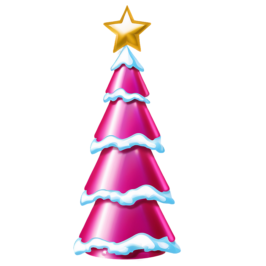 [200+] Pink Christmas Tree Png Images | Wallpapers.com