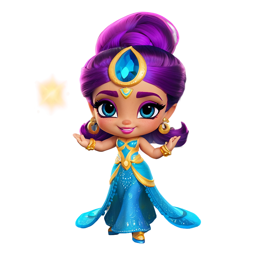 Download Shimmer And Shine Cartoon Characters Png Tro26 | Wallpapers.com