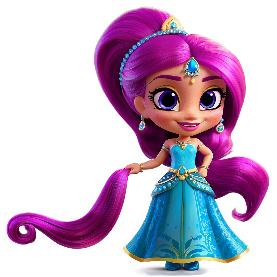 Download Shimmer And Shine Princess Samira Png 06262024 | Wallpapers.com