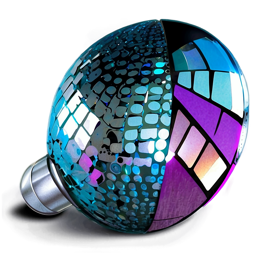 Download Shimmering Disco Ball Illustration | Wallpapers.com