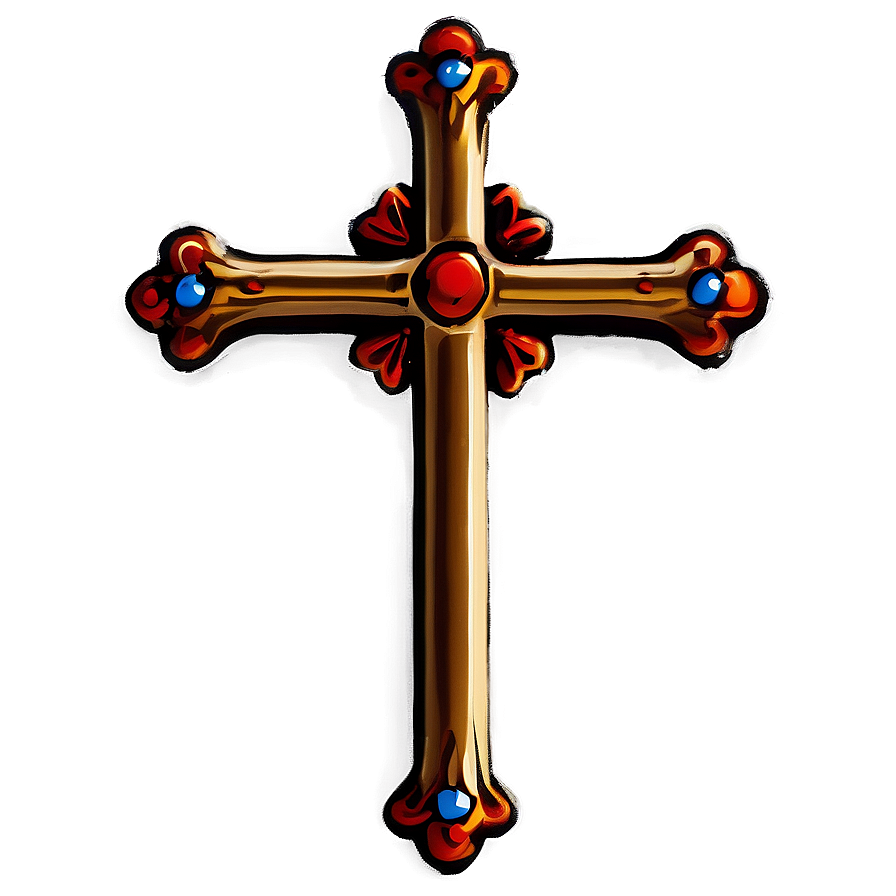 Download Simple Catholic Cross Picture Png Fvp | Wallpapers.com