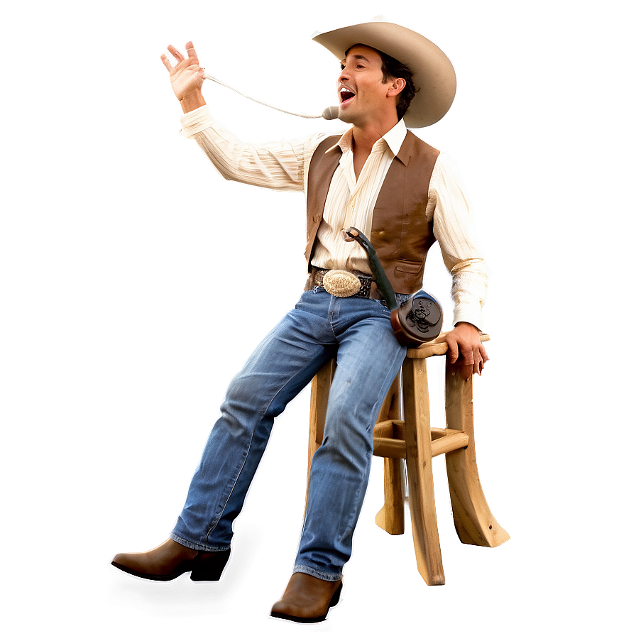 Download Singing Cowboy Png Qce83 | Wallpapers.com