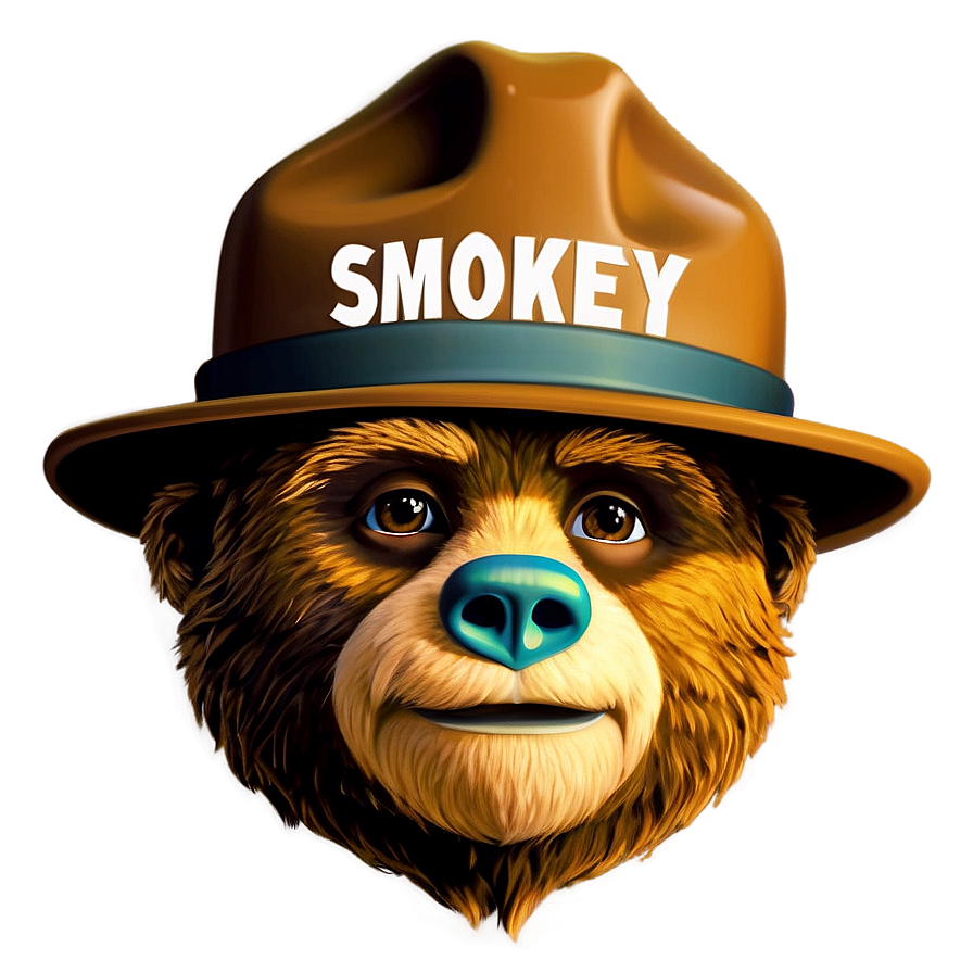 Download Smokey The Bear Awareness Campaign Png 06122024 | Wallpapers.com