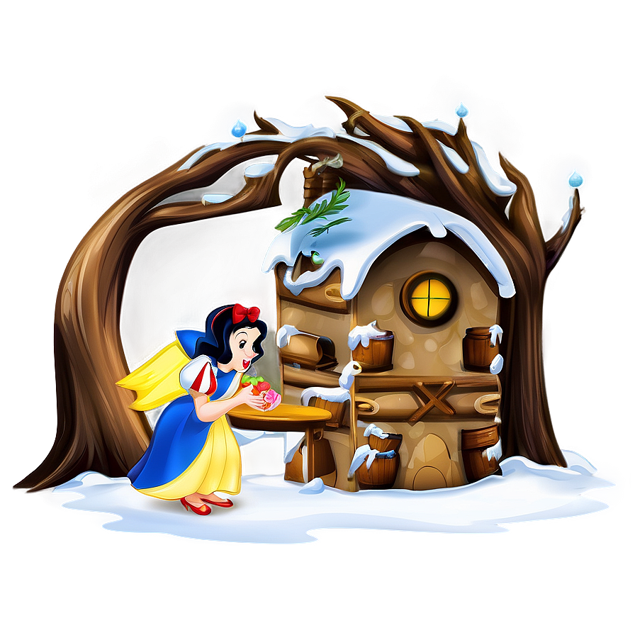 Download Snow White Fairytale Scene Png Xmx37 | Wallpapers.com