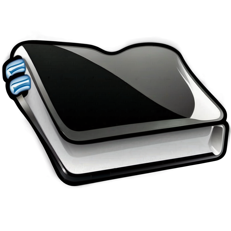 Download Solid Black Folder Icon Png Plh | Wallpapers.com