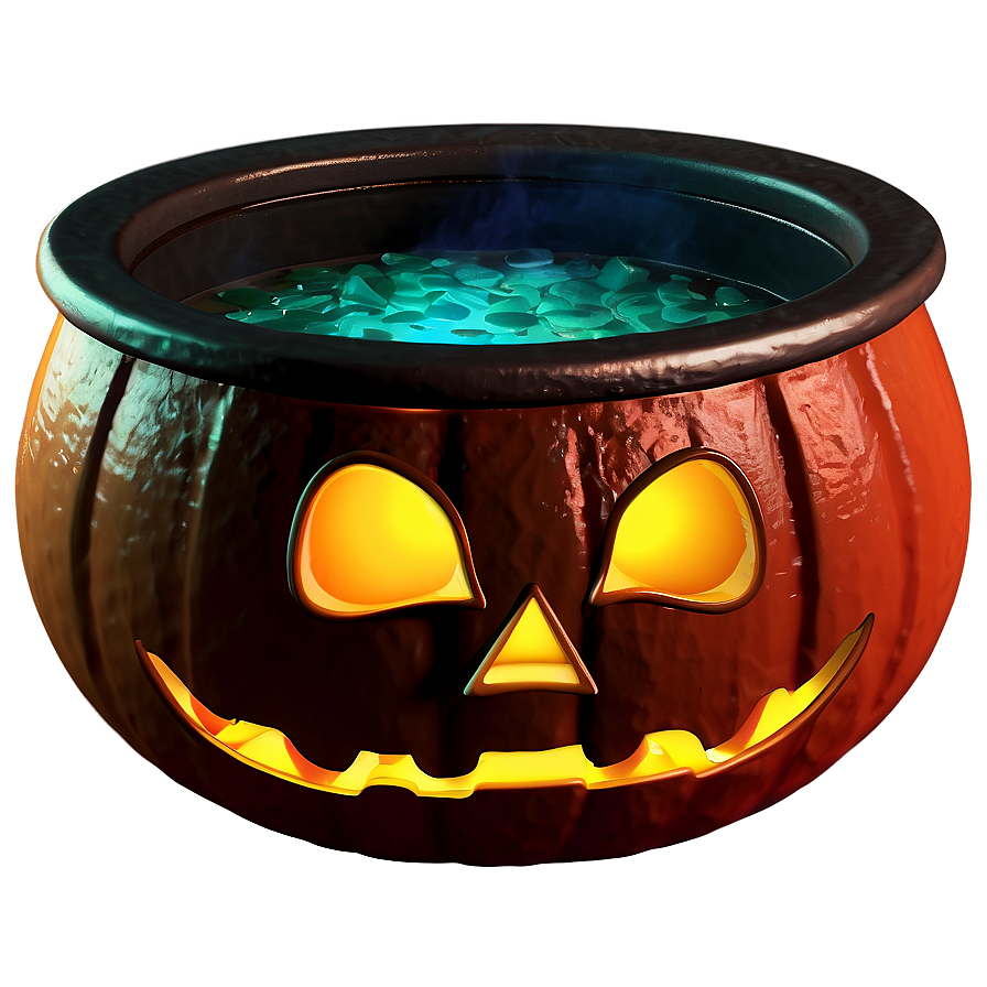 Download Spooky Halloween Cauldron Png Uxa87 | Wallpapers.com