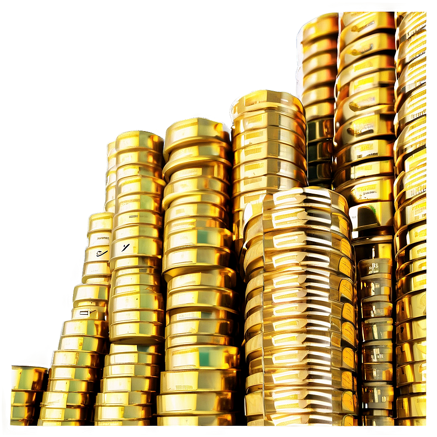 Download Stacked Gold Coins Png 45 | Wallpapers.com
