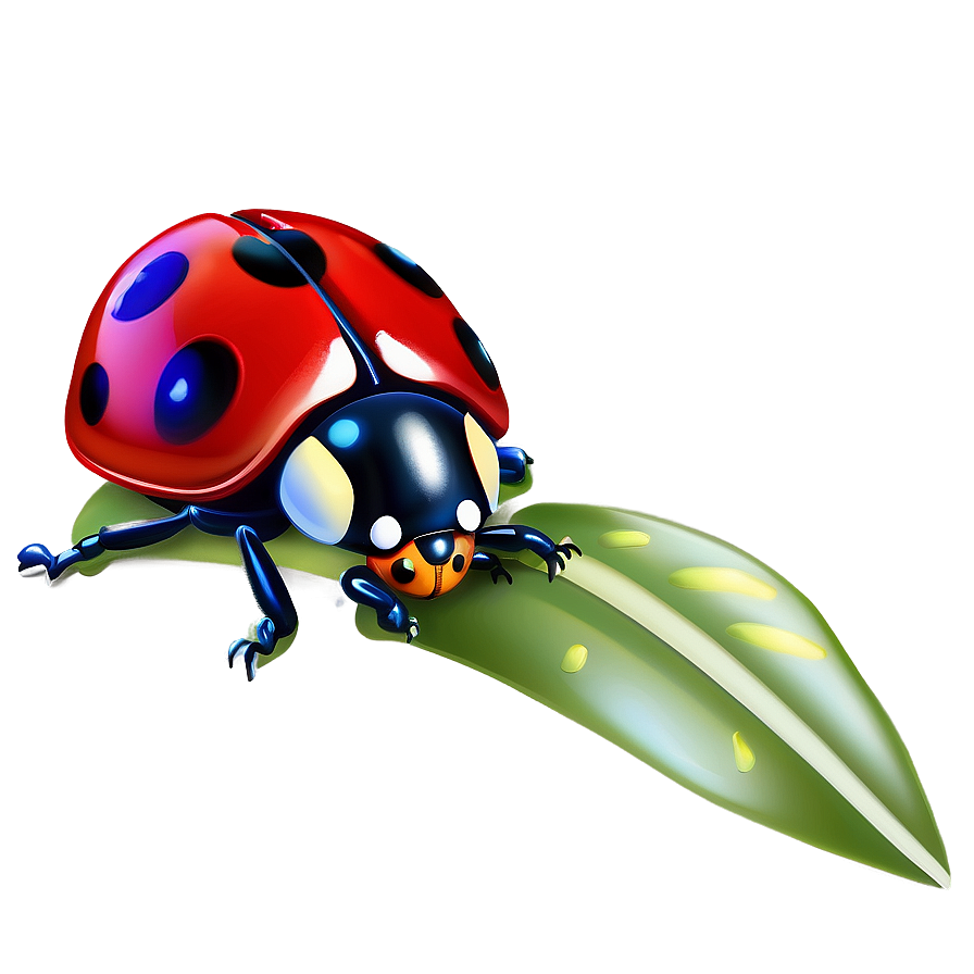 Download Stylized Ladybug Art Png 05242024 | Wallpapers.com