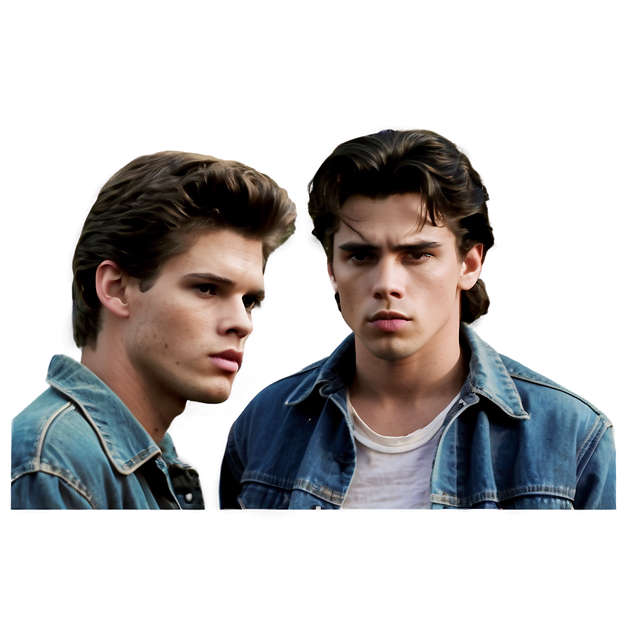 Download The Outsiders Themed Collage Png 85 | Wallpapers.com
