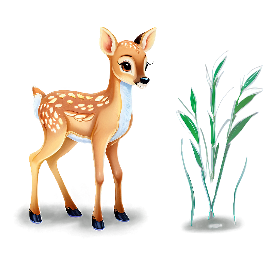 Download Tiny Fawn Icon Png Fuw | Wallpapers.com