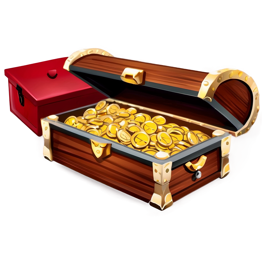 Download Treasure Chest Full Of Gold Png Lue16 | Wallpapers.com