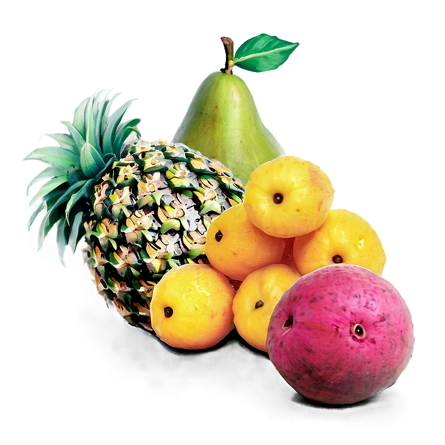 Download Tropical Fruit Assortment Png Onn8 | Wallpapers.com
