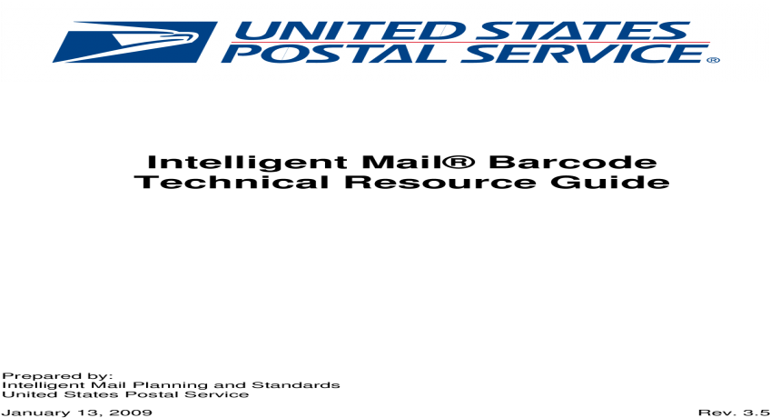 Download U S P S Intelligent Mail Barcode Guide | Wallpapers.com