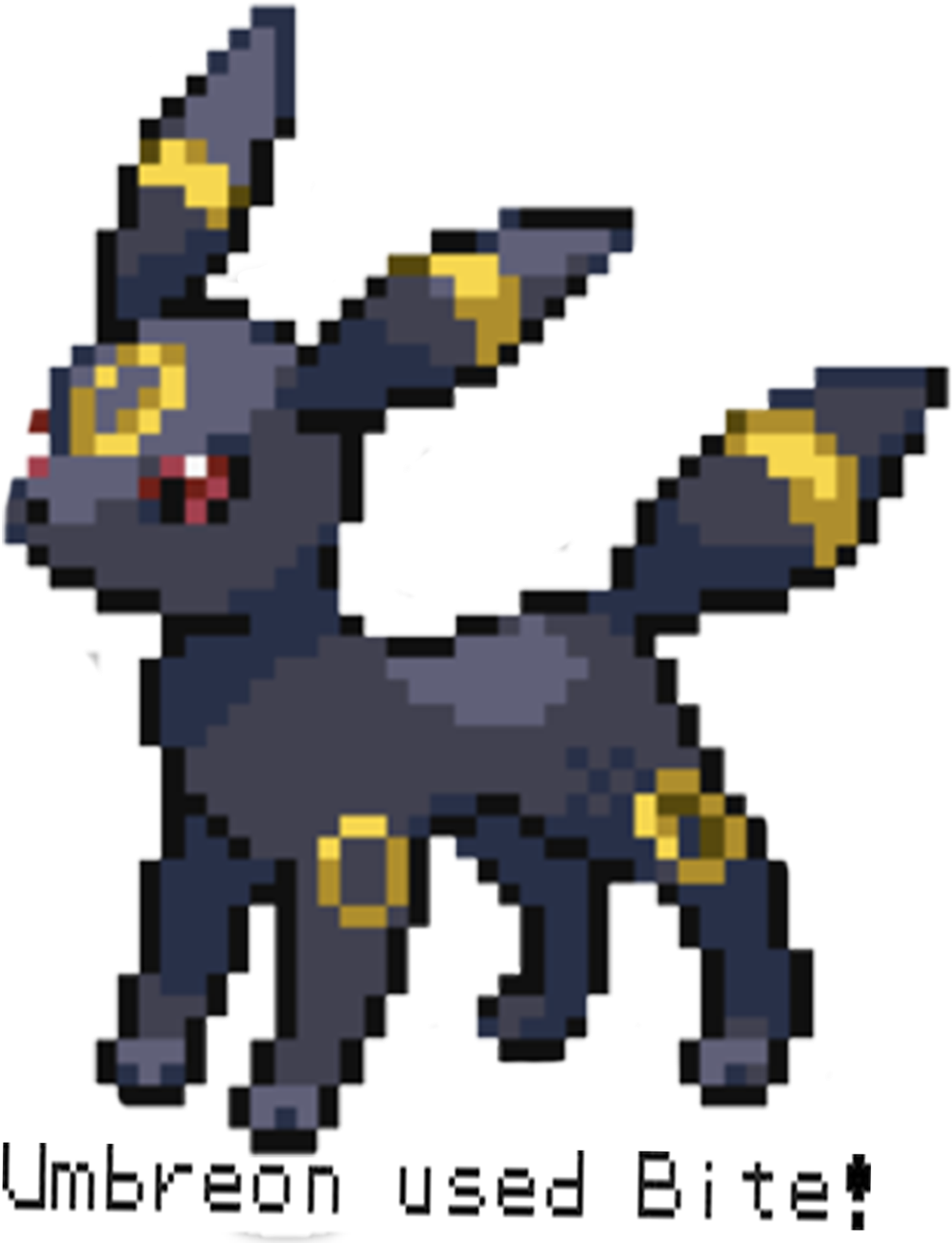 Minecraft Pixel Art Pokemon Umbreon