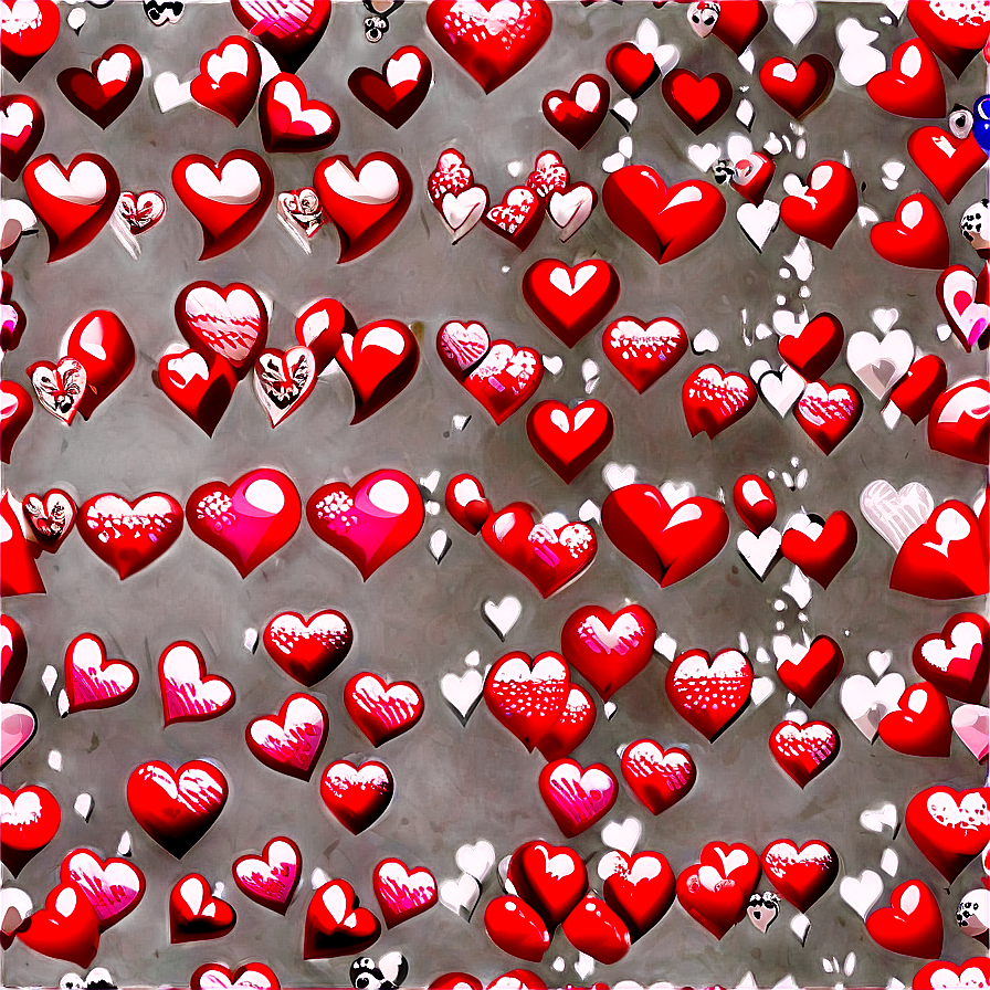 Download Valentine Heart Pattern Png Wag88 | Wallpapers.com