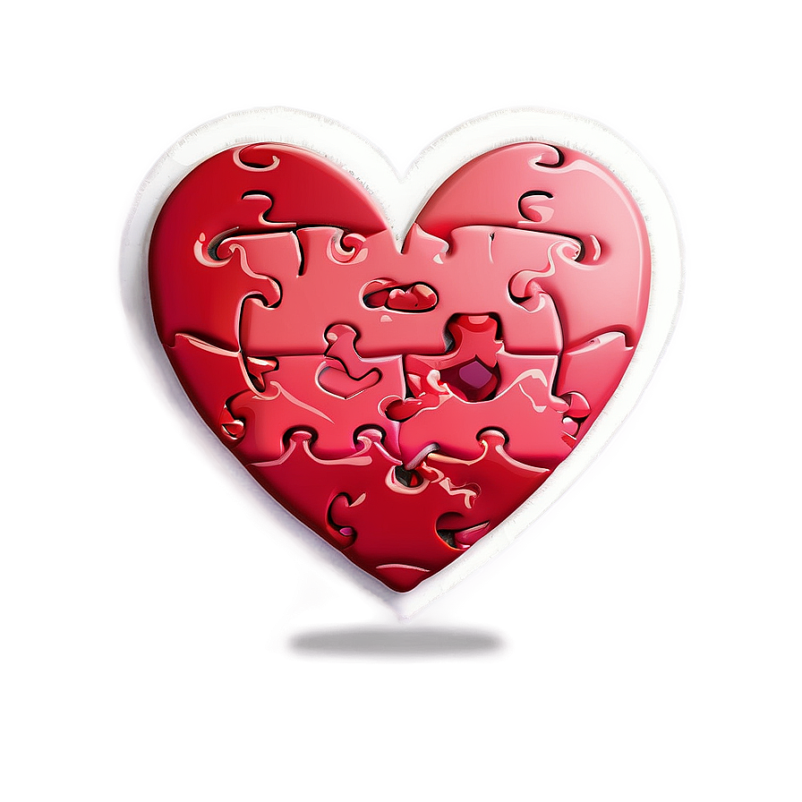 Download Valentine Heart Puzzle Png Pyn30 | Wallpapers.com