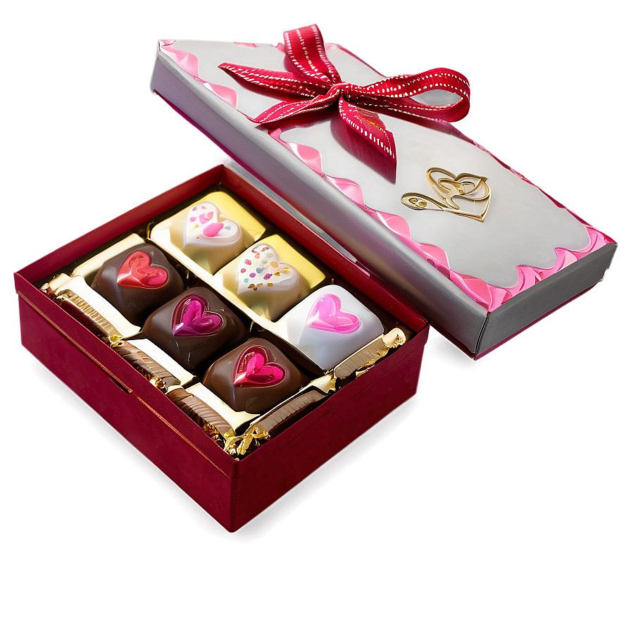 Download Valentines Day Chocolate Box Png 05212024 | Wallpapers.com