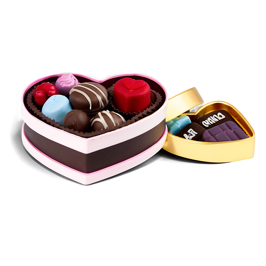 Download Valentines Day Chocolate Box Png Iqi19 | Wallpapers.com