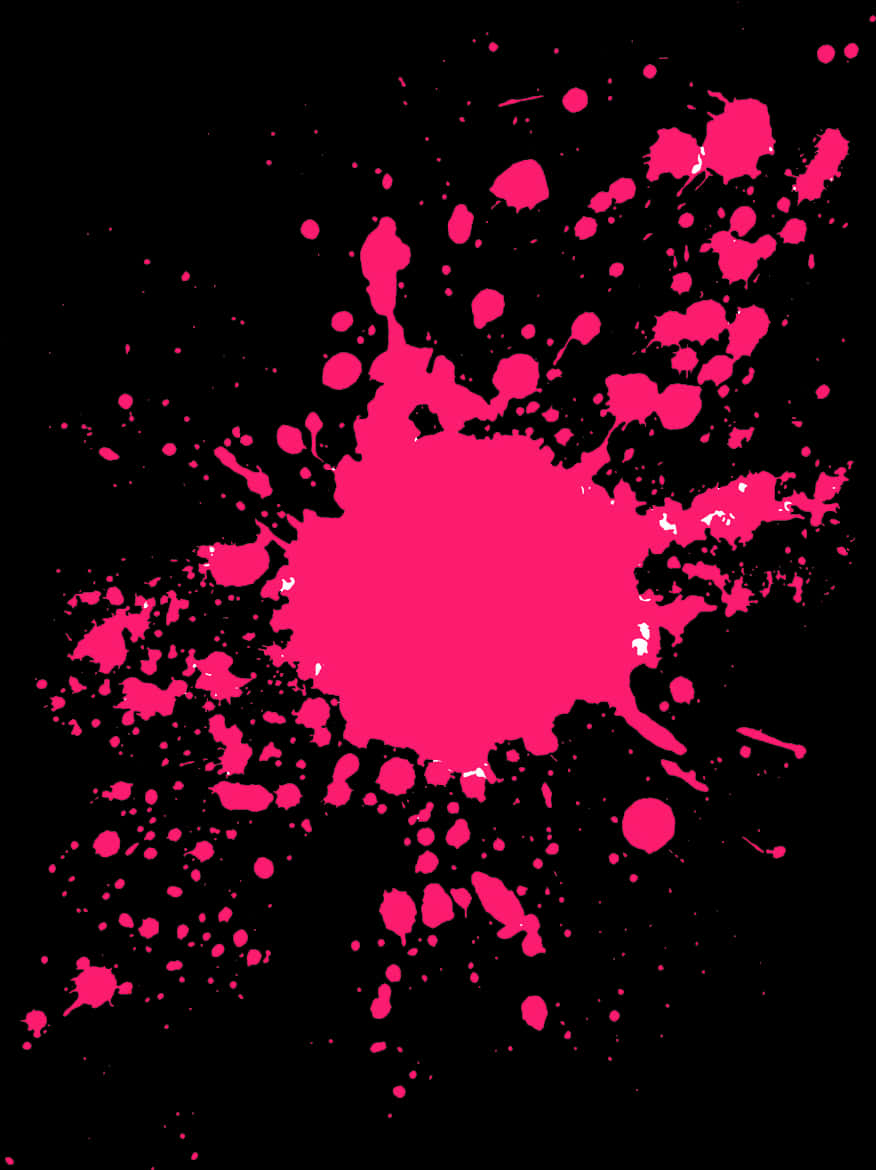 Pink Splatter Paint Backgrounds