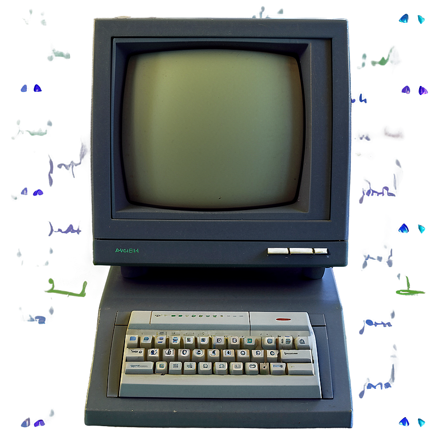 Download Vintage 90s Computer Png Ovp7 | Wallpapers.com