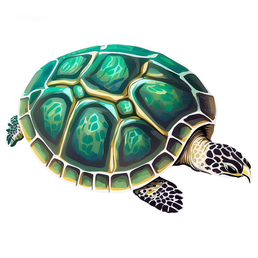 Download Vintage Sea Turtle Illustration Png Nwo93 | Wallpapers.com