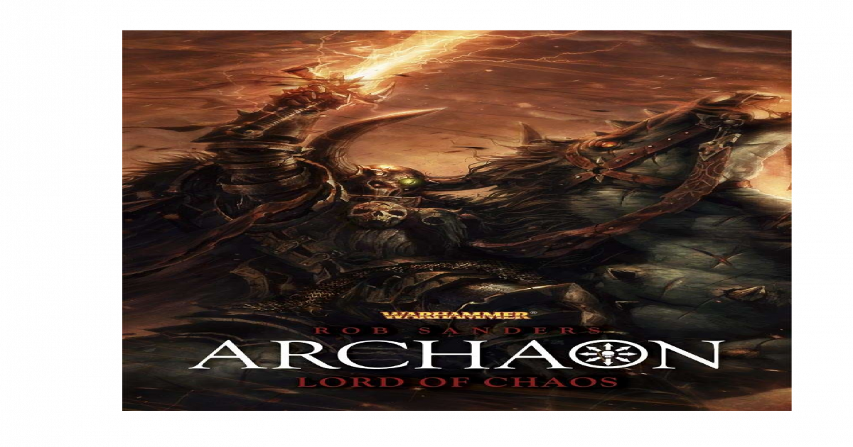 Download Warhammer Archaon Lordof Chaos Artwork | Wallpapers.com