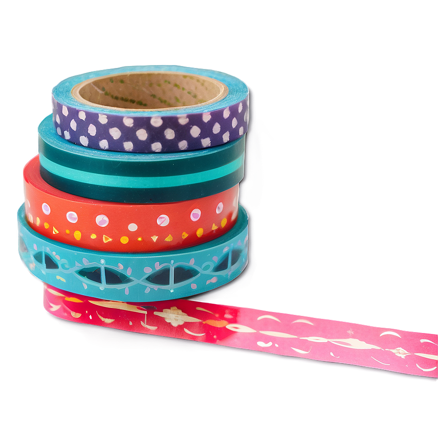 Download Washi Tape Bundle Png Qcn64 | Wallpapers.com