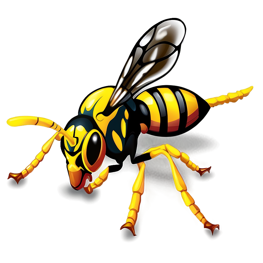 Download Wasp Illustration Png Yvw22 | Wallpapers.com