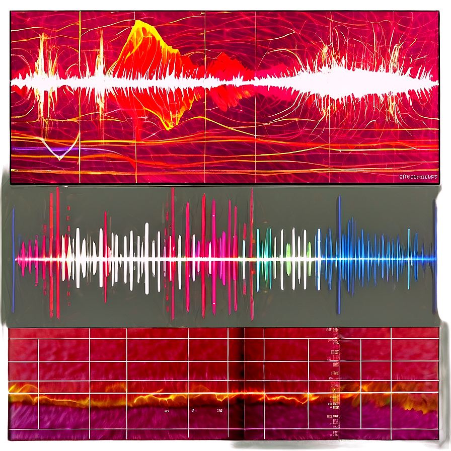 Download Waveform Visualization Png 06202024 | Wallpapers.com