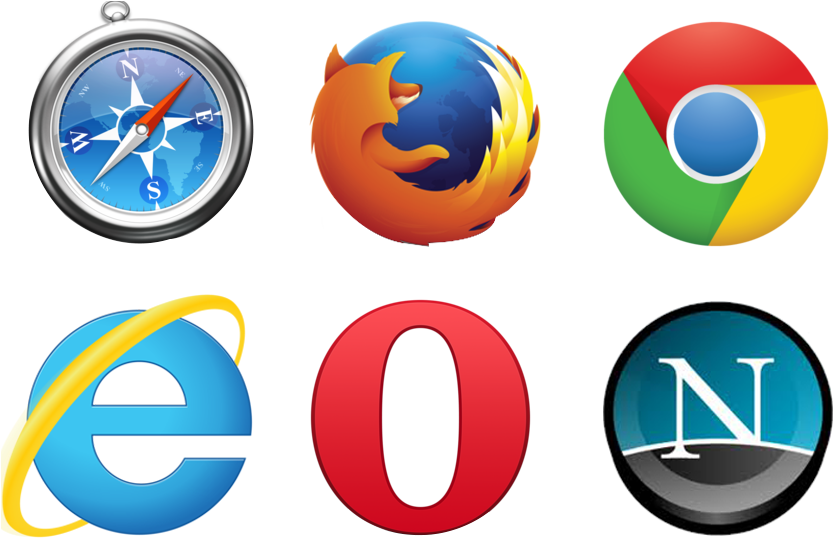 Download Web Browser Icons Collection | Wallpapers.com