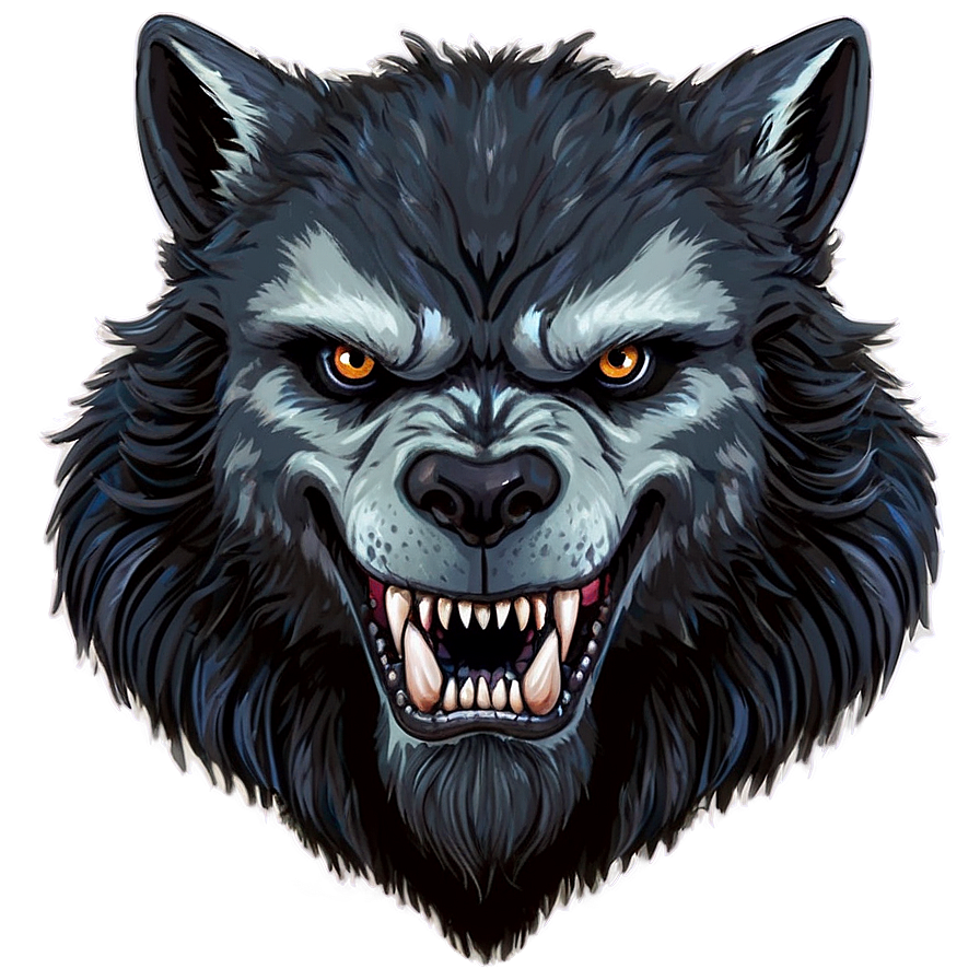 Download Werewolf Face Png Bwy15 | Wallpapers.com