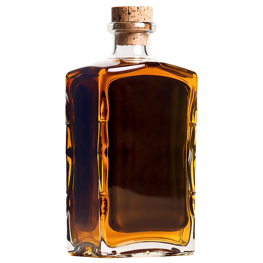 Download Whiskey Bottle With Cork Png Jsm | Wallpapers.com