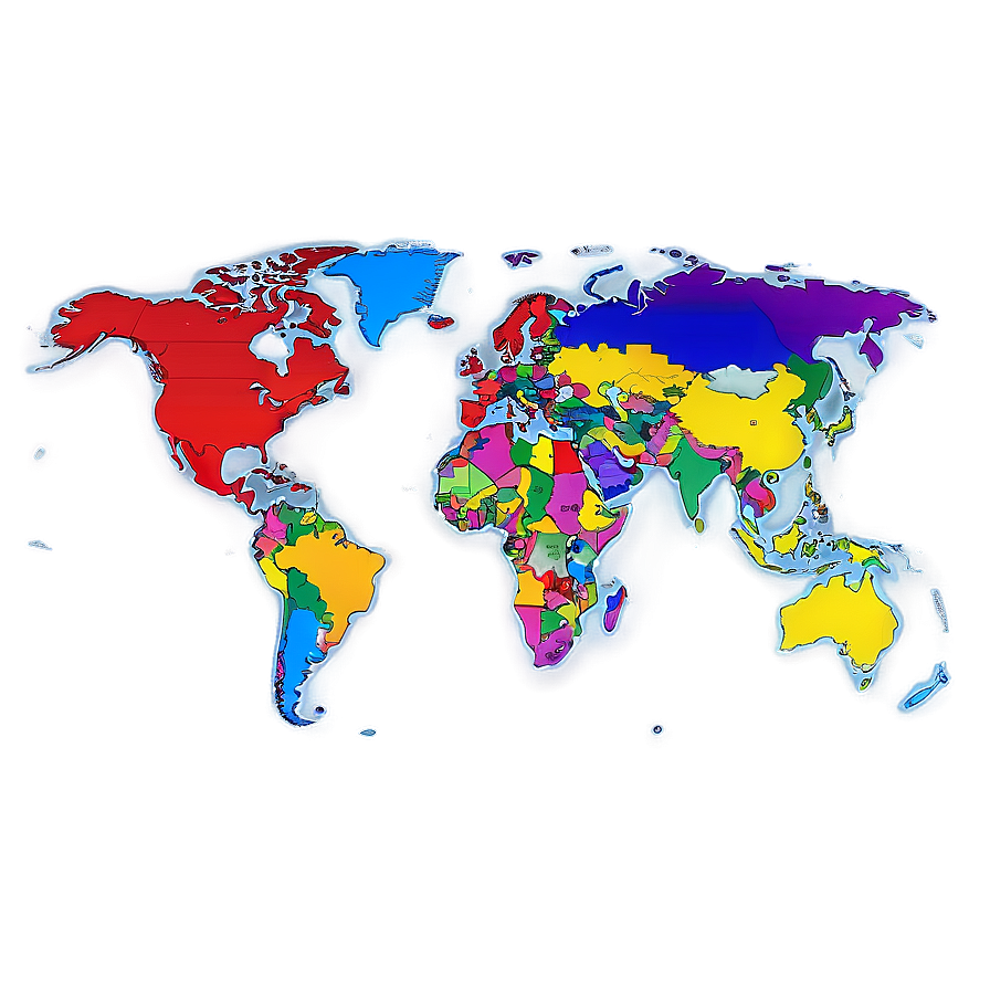 Download World Map Vector With Continents Png 86 | Wallpapers.com