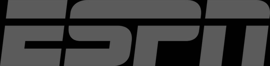 Download Gray Espn Logo Wallpaper | Wallpapers.com